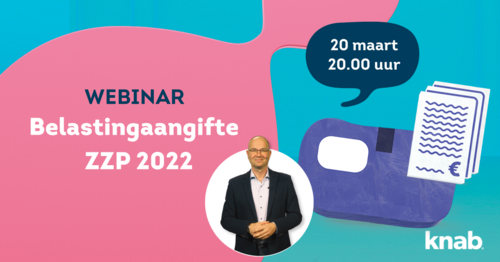 Webinar: IB-aangifte (startende) zzp'ers