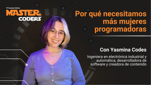 Por qué necesitamos más mujeres programadoras | Con Yasmina Codes