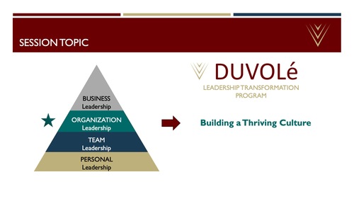 Building a Thriving Culture