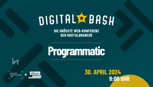 Digital Bash – Programmatic by d3con - WebinarGeek