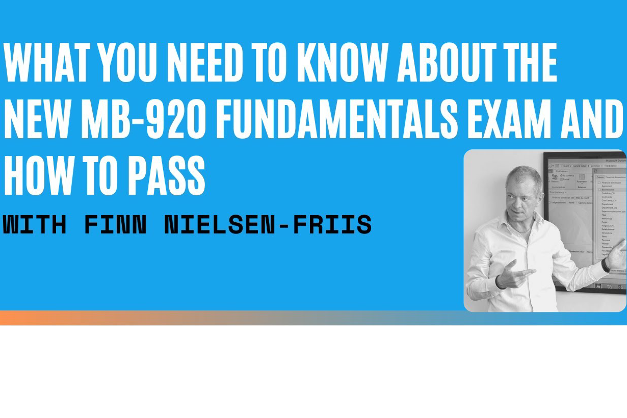 What you need to know about the new MB-920 Fundamentals exam - get the ...