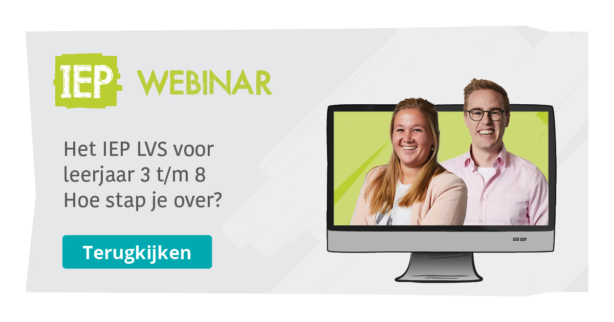 Webinar: Het complete IEP Leerlingvolgsysteem